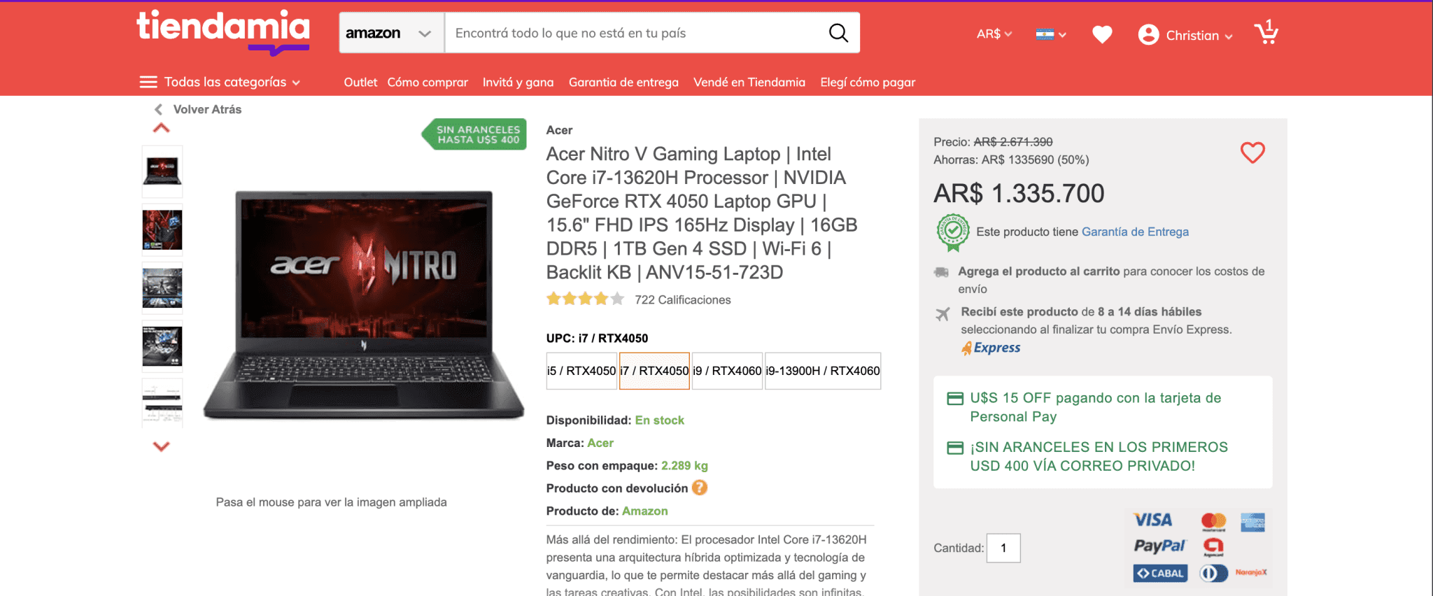 Guía completa: > Cómo comprar en Tiendamia desde Argentina